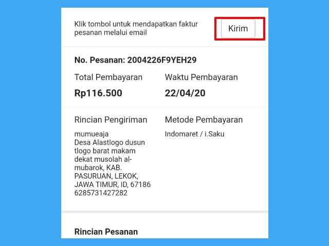 2 Cara Cetak Invoice Shopee Untuk Pembeli/Penjual[PRINT] | Teknologi ...